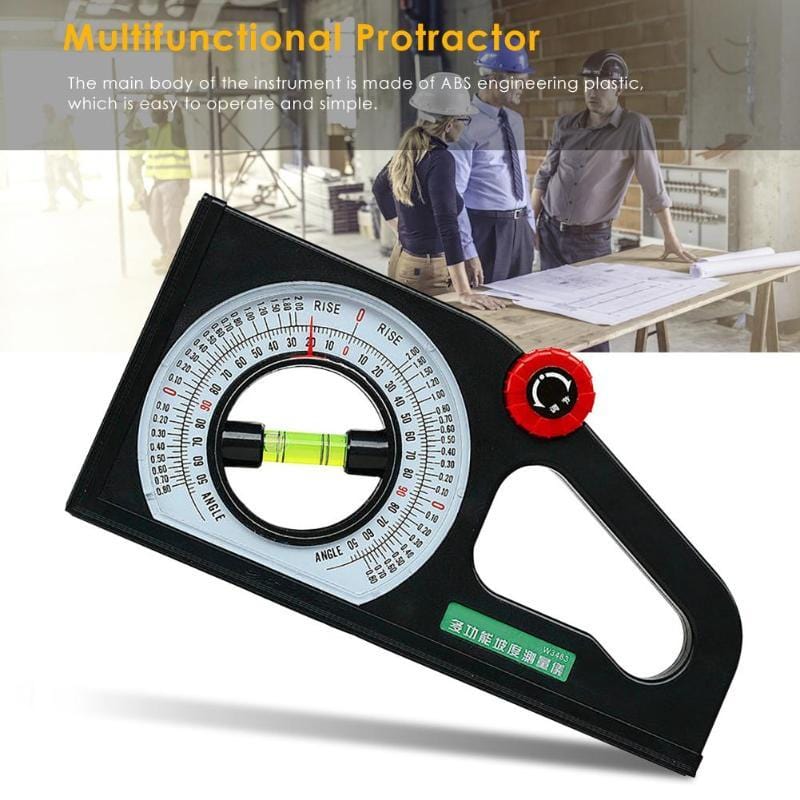 Multifunctional Angle Slope Measuring Inclinometer Bubble Level Gauge ...