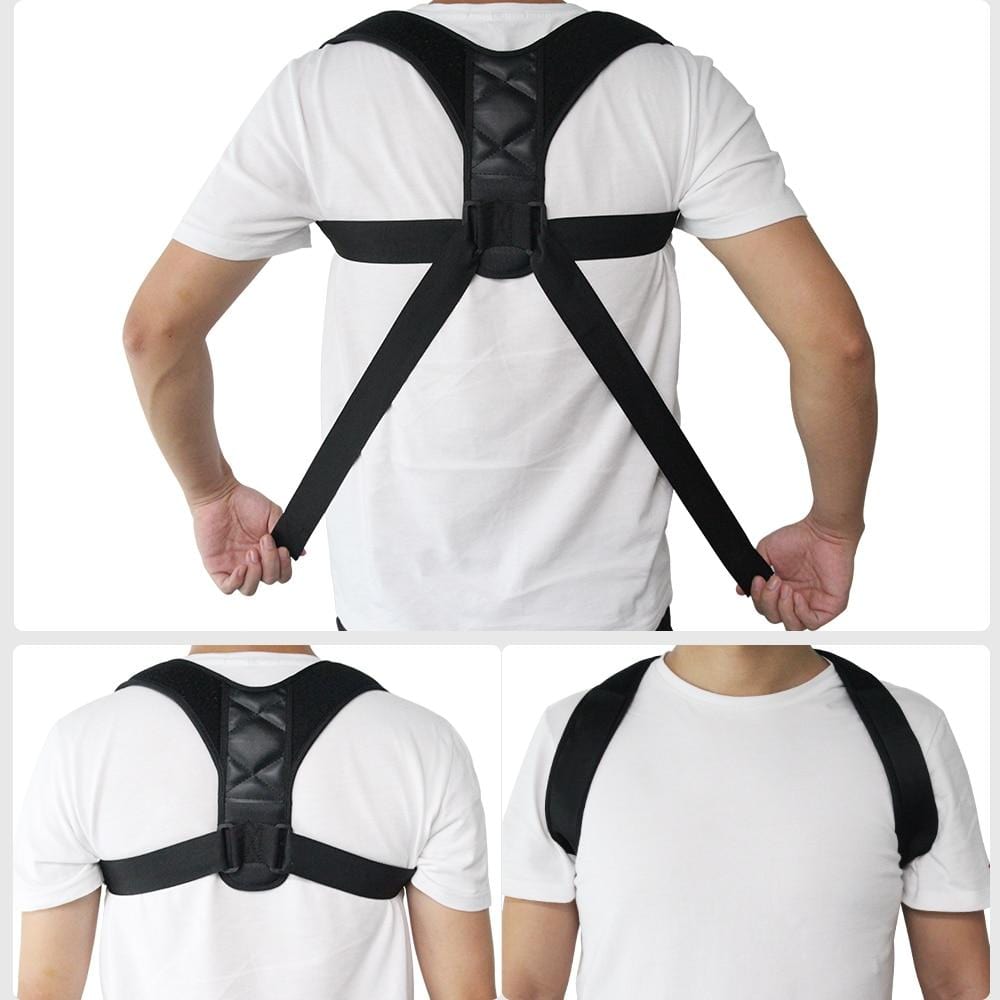 Best Adjustable Lumbar Posture Back Corrector Brace – Laxium