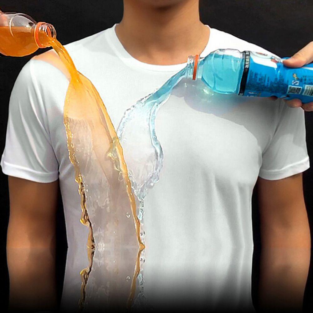 Hydrophobic Stain-Resistant Nanotechnology Waterproof T-Shirt – Laxium