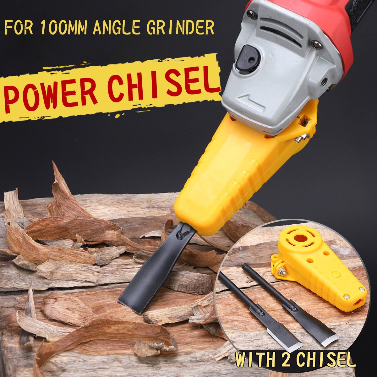 Angle Grinder Electric Hammer Chisel Set – Laxium