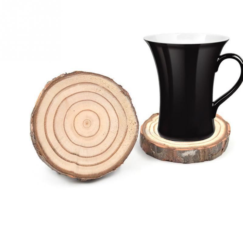 Rustic Wooden Slices Drink Coasters – Laxium