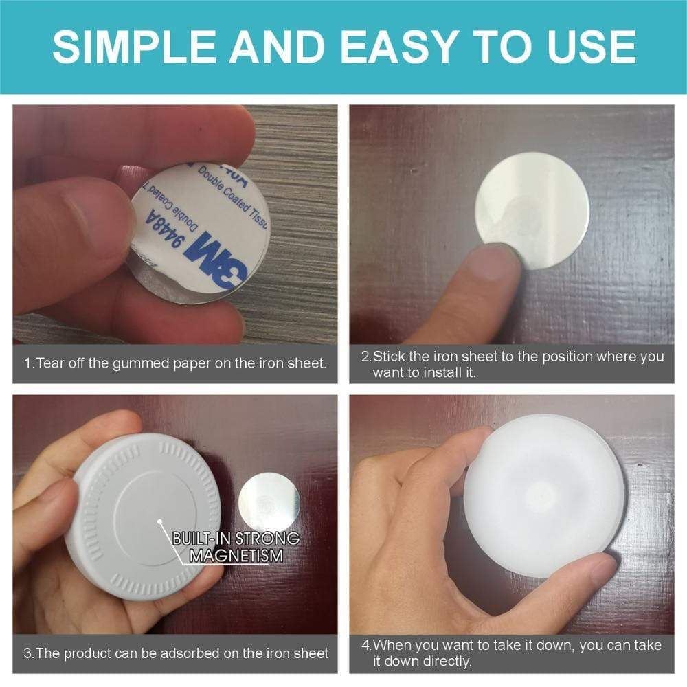 Portable Magnetic Rechargeable Touch Lamp – Laxium